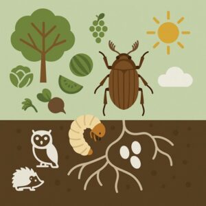 Maggiolino insetto e larva - cos'è e come eliminarlo